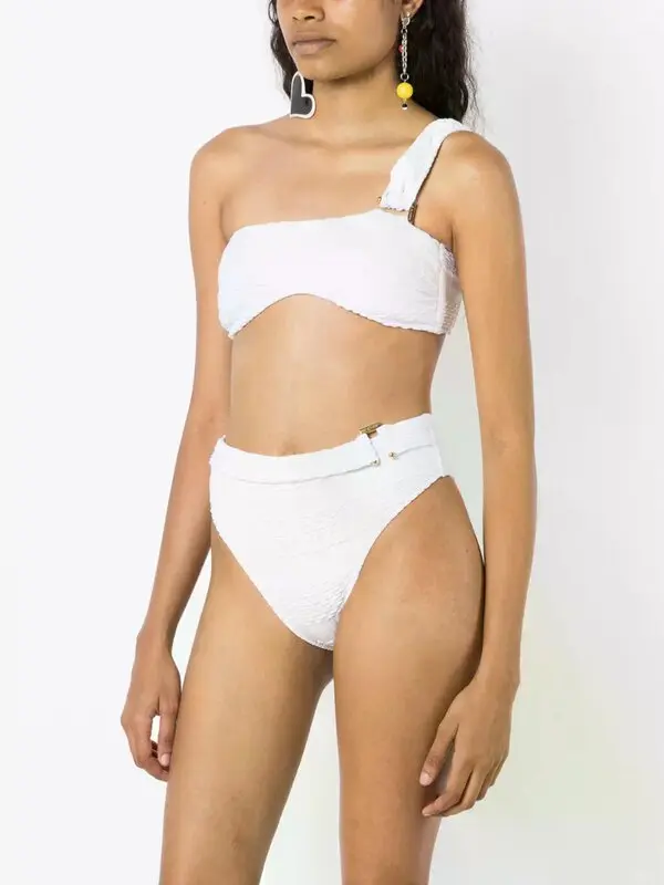 AMIR SLAMA One-shoulder High-waisted Bikini