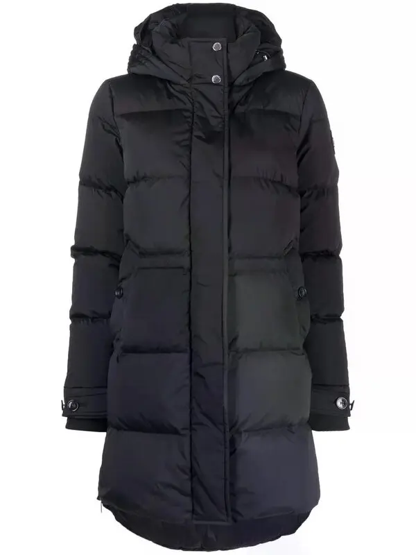 Woolrich Hooded Puffer Coat - Black