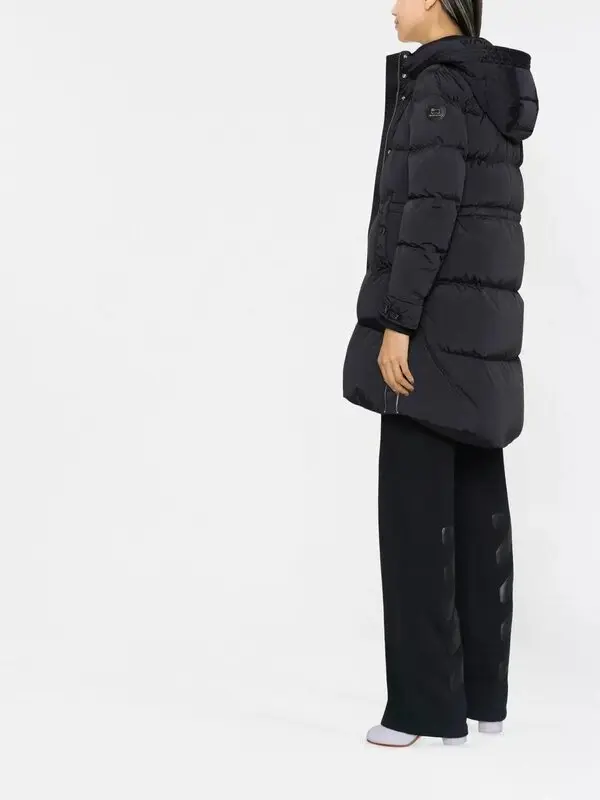 Woolrich Hooded Puffer Coat - Black