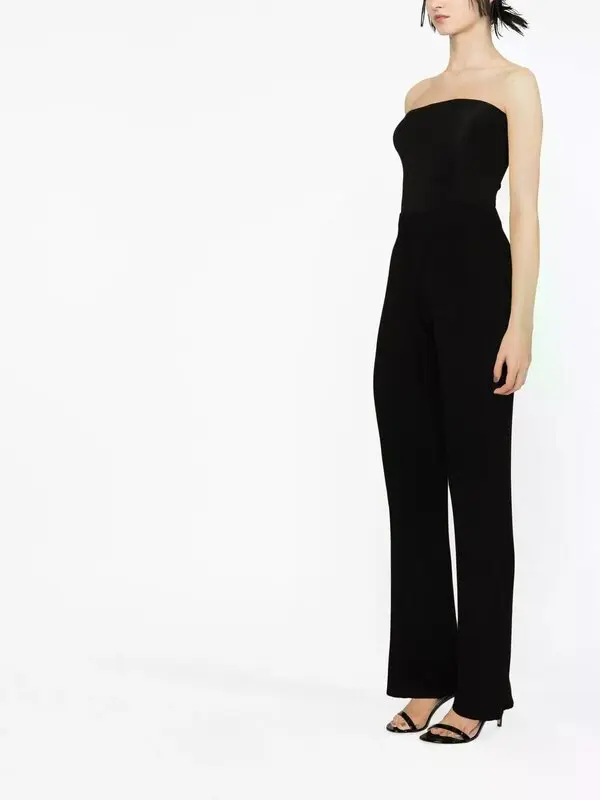 Fabiana Filippi Ribbed-knit Flared Trousers