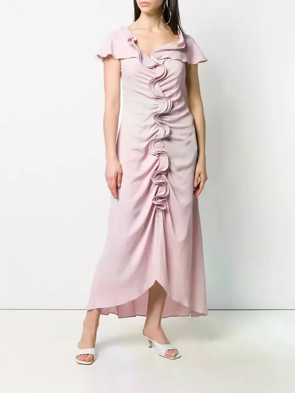 Sies Marjan Ruffle Flared Dress