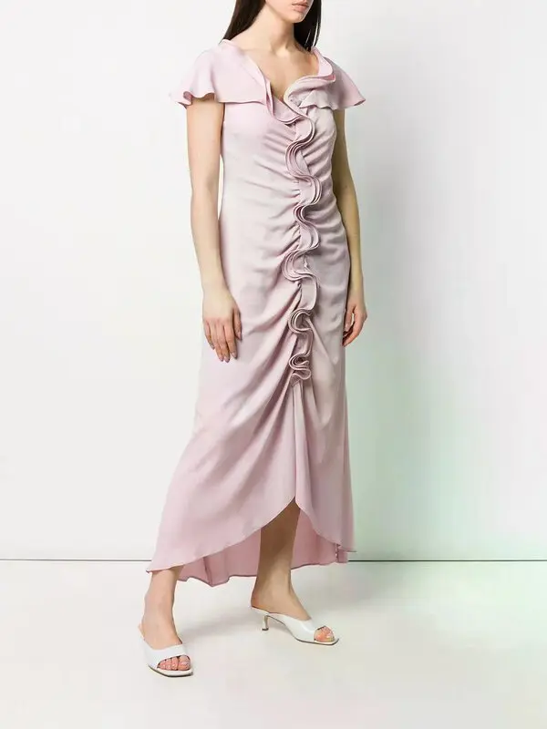 Sies Marjan Ruffle Flared Dress