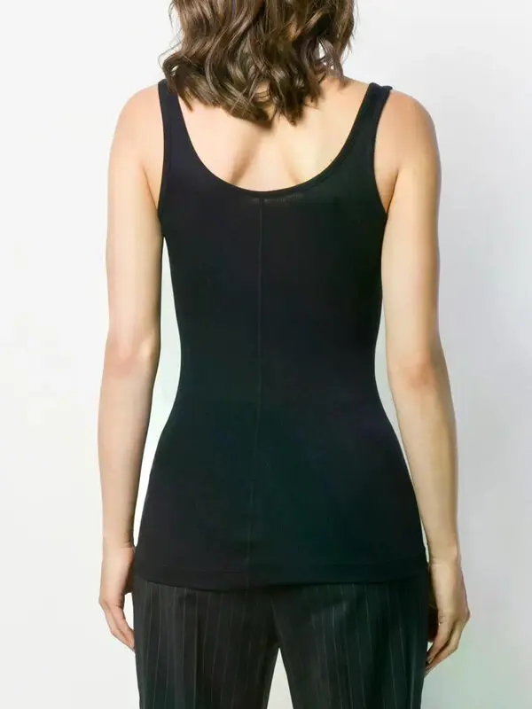 Vince Ribbed Pima Cotton-blend Vest