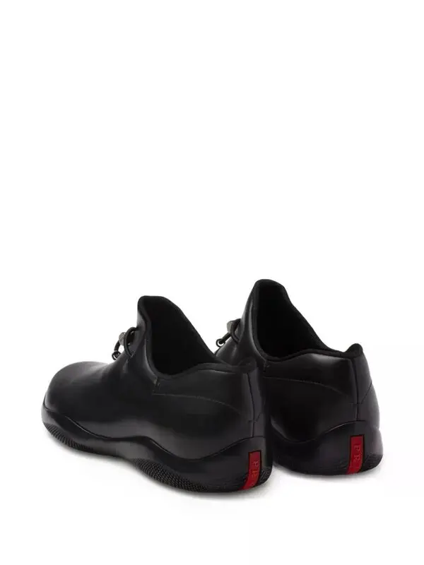 Prada Toblach Leather Sneakers