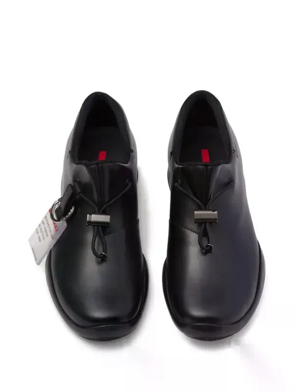 Prada Toblach Leather Sneakers