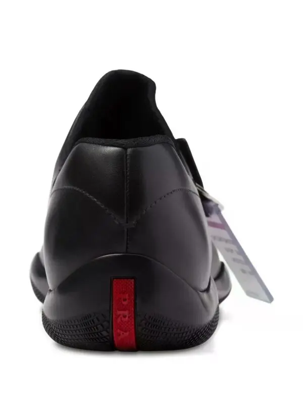 Prada Toblach Leather Sneakers