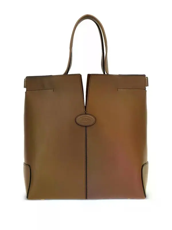 TOD'S Di Folio Tote Bag - Neutrals