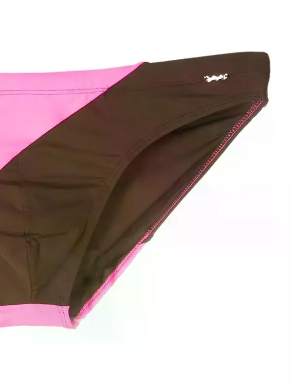 AMIR SLAMA Panelled Swim Trunks