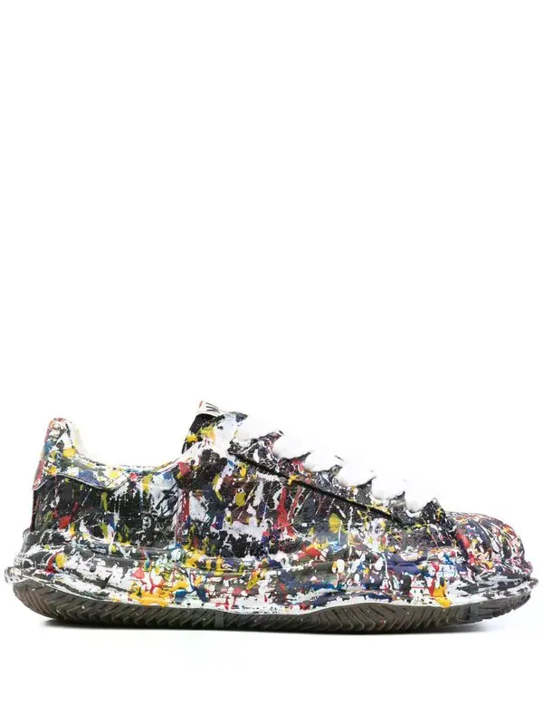 Mihara Yasuhiro Paint-splatter Sneakers