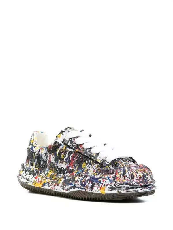 Mihara Yasuhiro Paint-splatter Sneakers