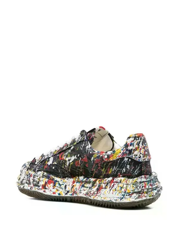 Mihara Yasuhiro Paint-splatter Sneakers