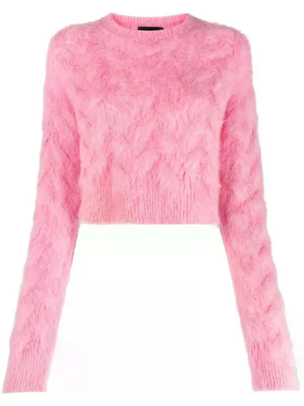Dsquared2 Brushed Mohair-blend Jumper