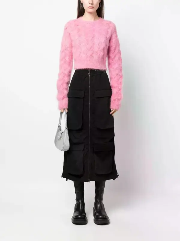 Dsquared2 Brushed Mohair-blend Jumper