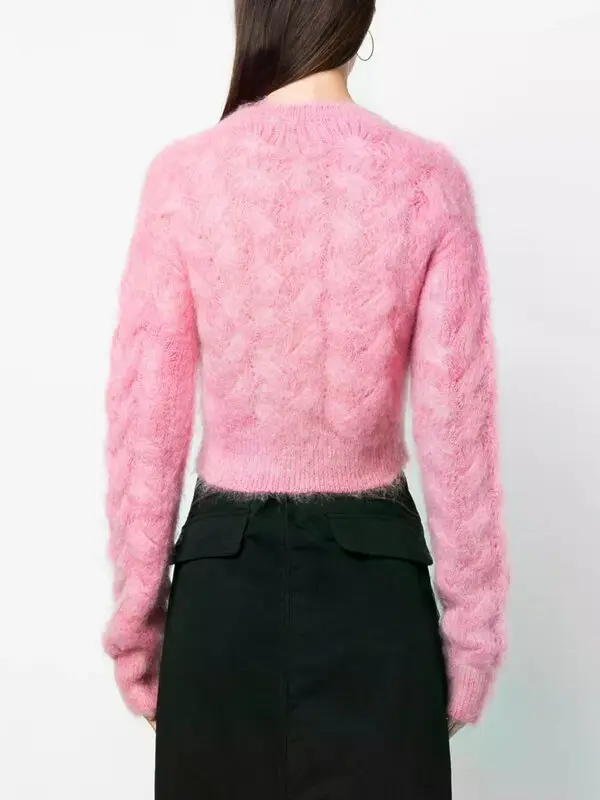 Dsquared2 Brushed Mohair-blend Jumper
