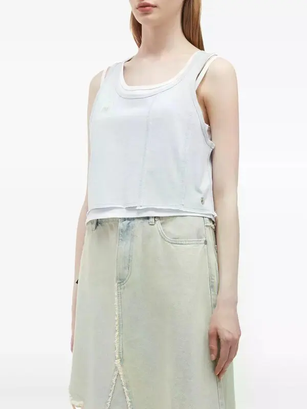 MUSIUM DIV. Layered Top - Blue