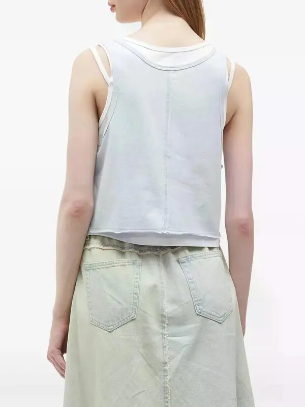 MUSIUM DIV. Layered Top - Blue