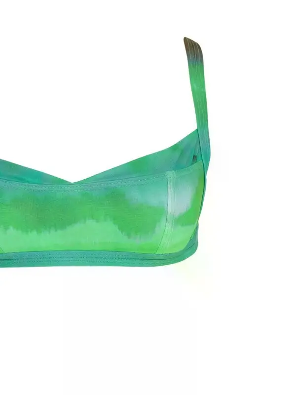 AMIR SLAMA Tie-dye Bikini