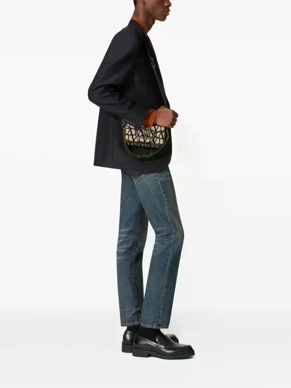 Valentino Garavani Mini Locò Toile Iconographe Shoulder Bag