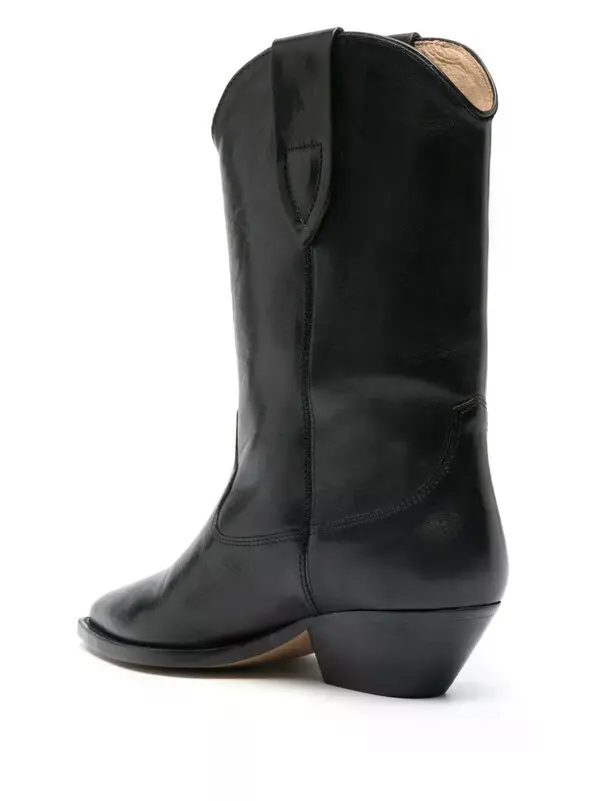 Isabel Marant Étoile 40mm Duerto Cowboy Boots - Black