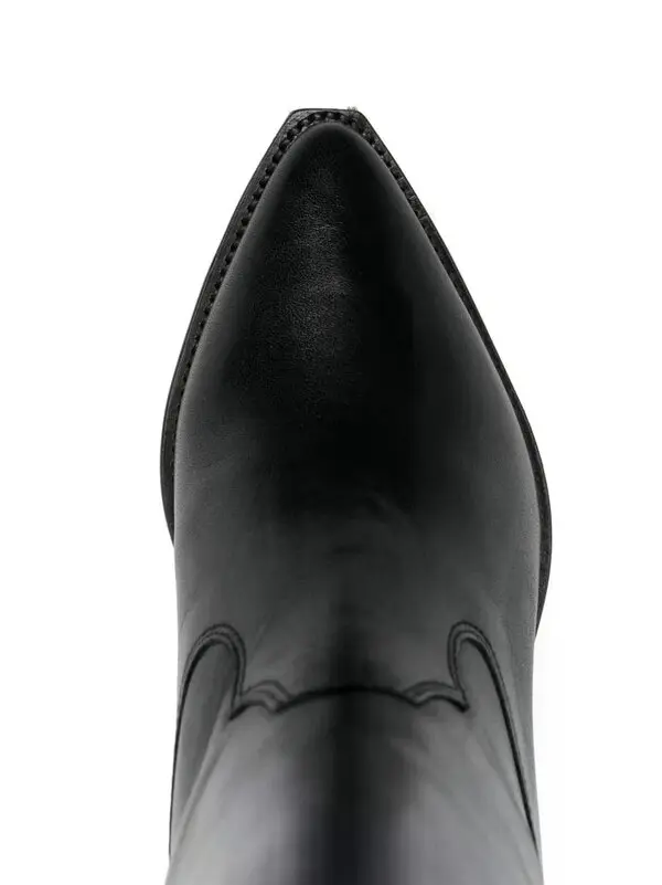 Isabel Marant Étoile 40mm Duerto Cowboy Boots - Black