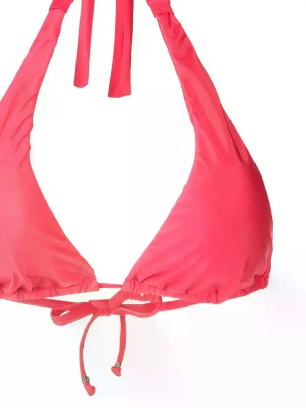 AMIR SLAMA Halterneck Non-wired Bikini Set - Pink
