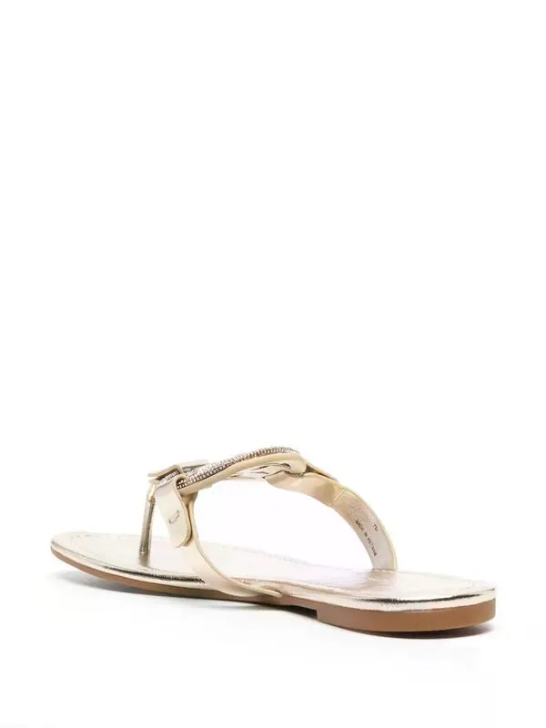 Tory Burch Miller Pavé Rhinestone-embellished Sandals