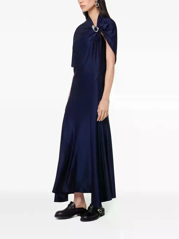 Rabanne Draped Midi Dress