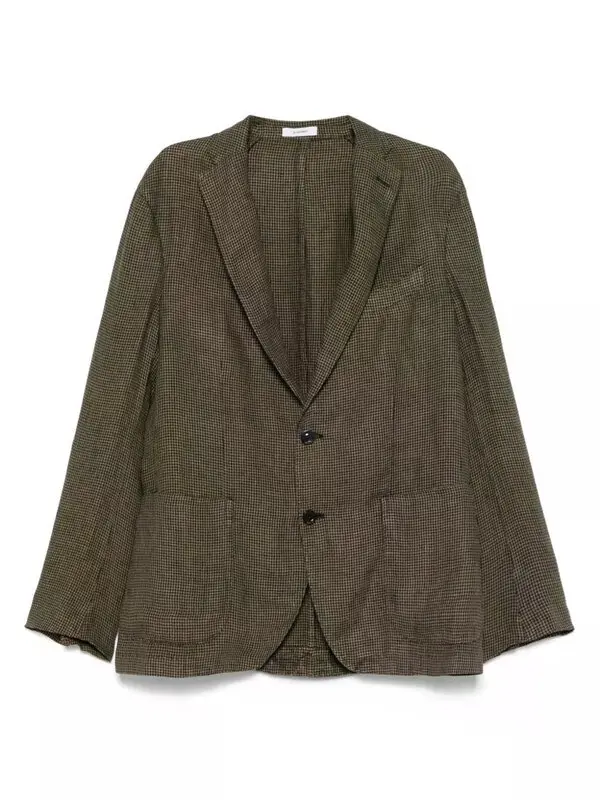 Boglioli Houndstooth-pattern Blazer
