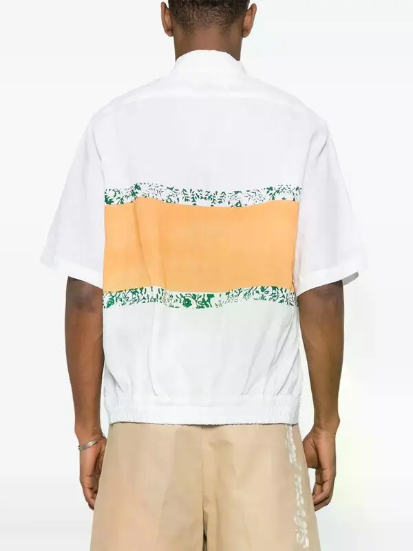 Rhude Logo-print Chambray Shirt