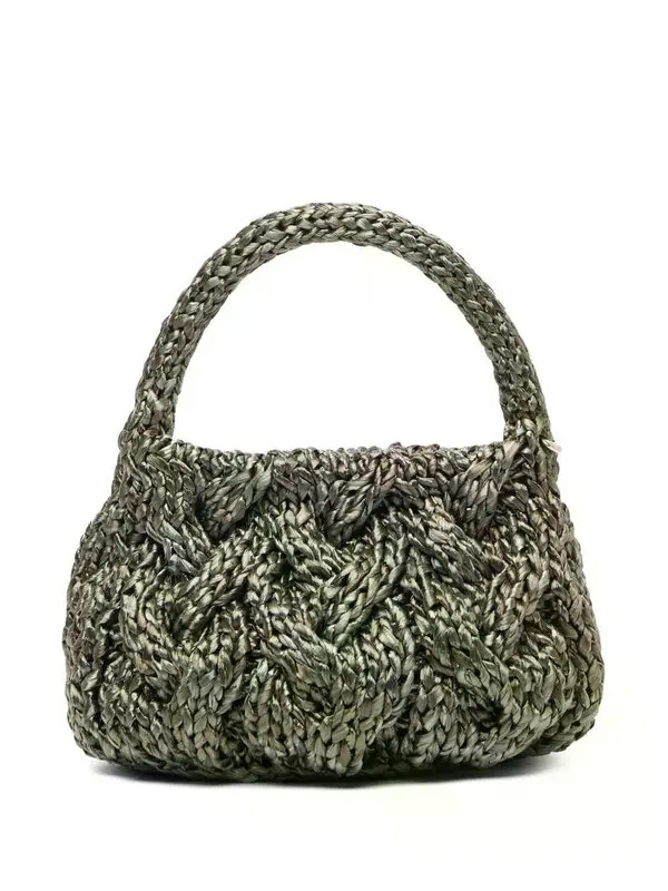 JW Anderson Small Cable Knit Bag - Grey