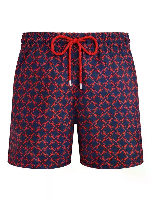 Vilebrequin Homard Pixel Swim Shorts - Blue