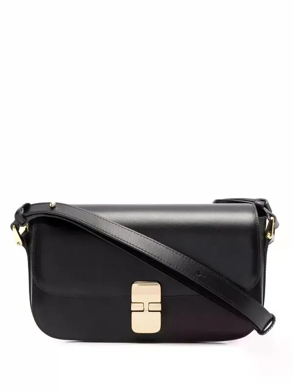 A.p.c. Grace Leather Shoulder Bag