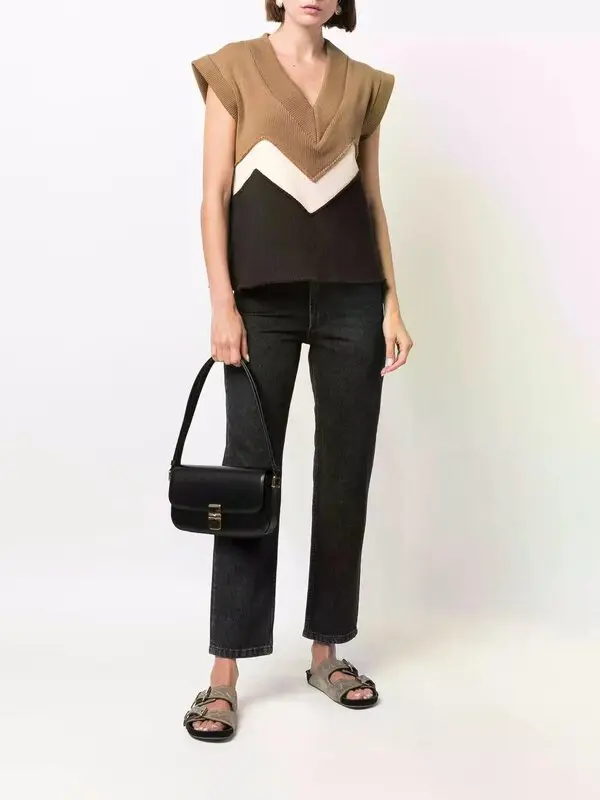 A.p.c. Grace Leather Shoulder Bag