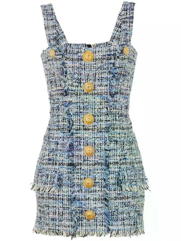 Balmain Tweed Mini Dress