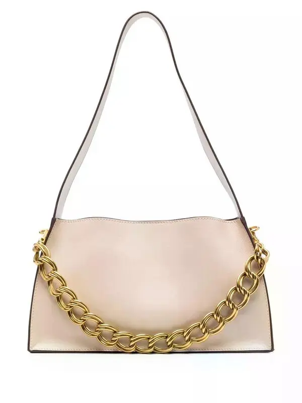 Manu Atelier Kesme Leather Shoulder Bag - Neutrals