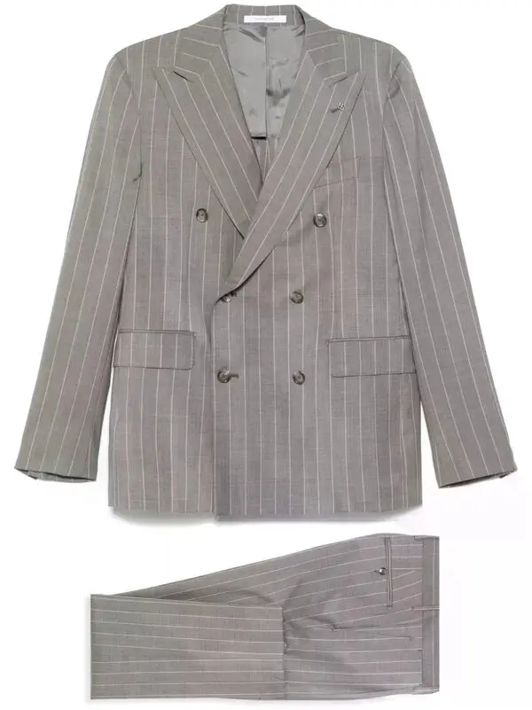 Tagliatore Virgin Wool Suit - Grey
