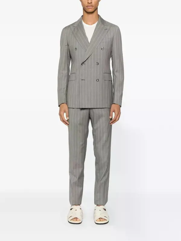 Tagliatore Virgin Wool Suit - Grey