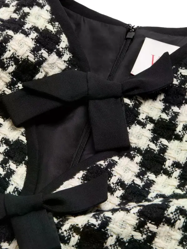 Valentino Garavani Damier Light Tweed Mini Dress