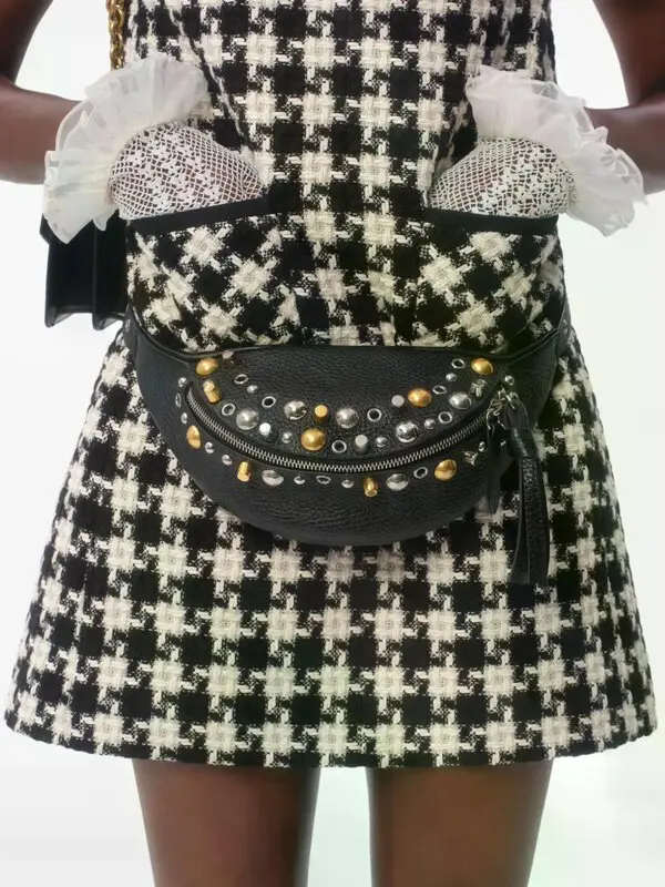Valentino Garavani Damier Light Tweed Mini Dress