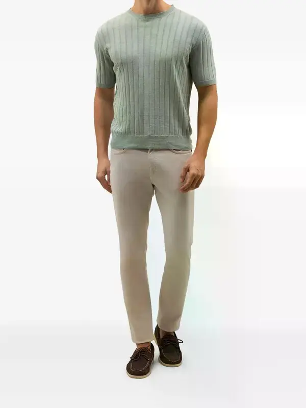 Boglioli Ribbed-knit T-shirt