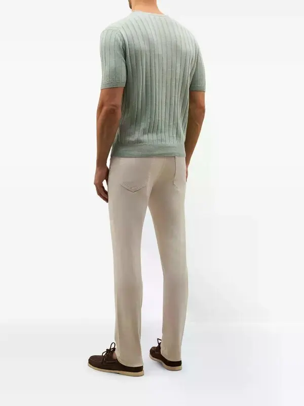 Boglioli Ribbed-knit T-shirt