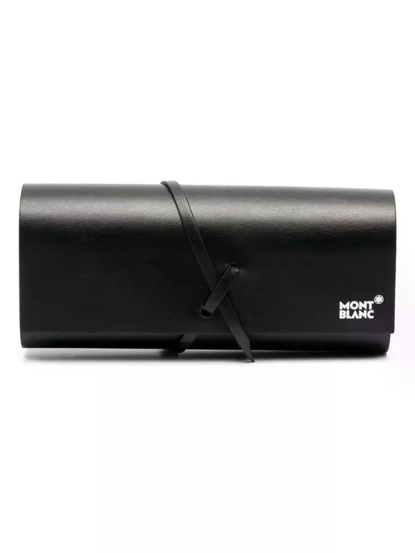 Montblanc Logo-plaque Square-frame Sunglasses