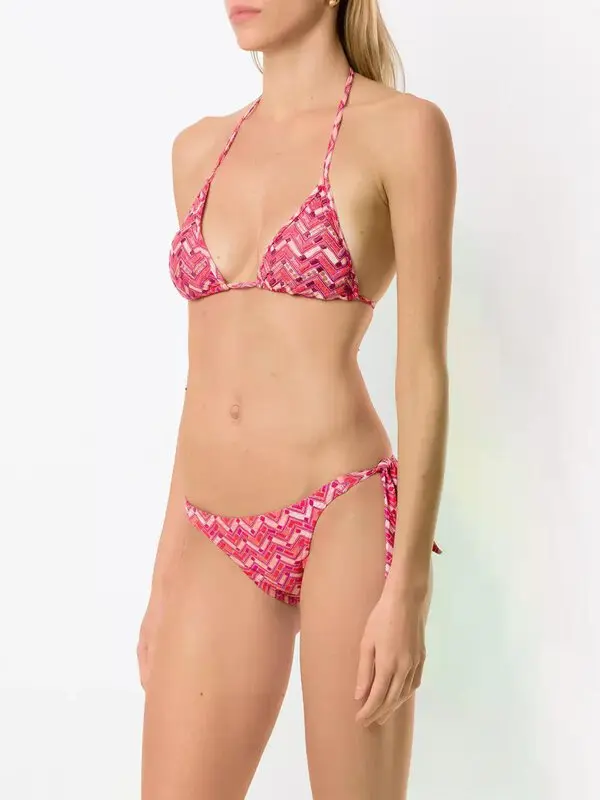 AMIR SLAMA Printed Bikini Set