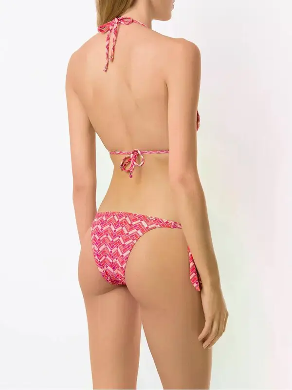 AMIR SLAMA Printed Bikini Set