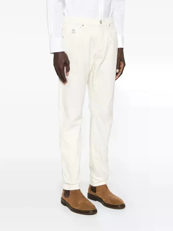 Brunello Cucinelli Mid-rise Straight-leg Jeans