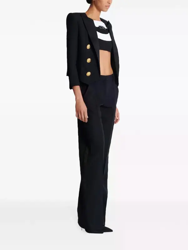 Balmain Grain De Poudre Blazer