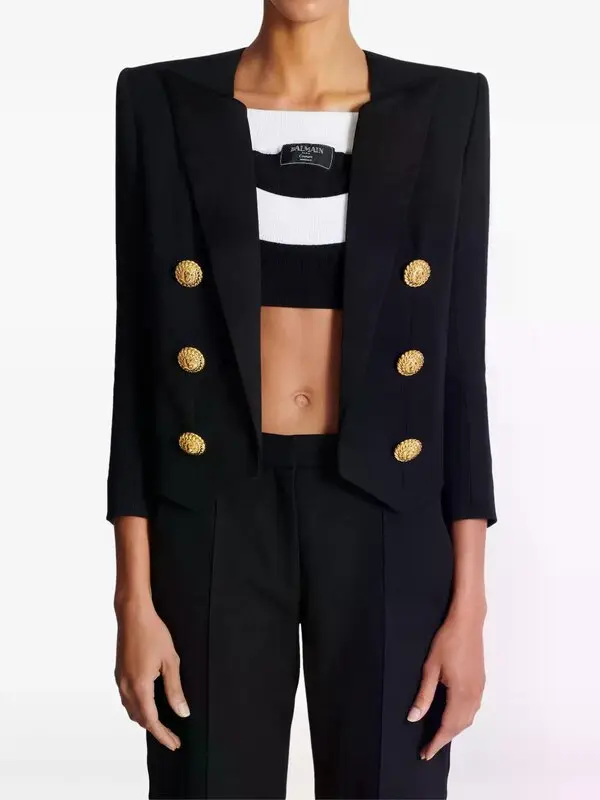Balmain Grain De Poudre Blazer