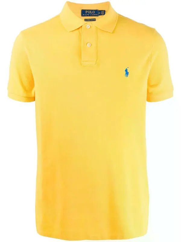 Polo Ralph Lauren Piqué Polo Shirt - Grey
