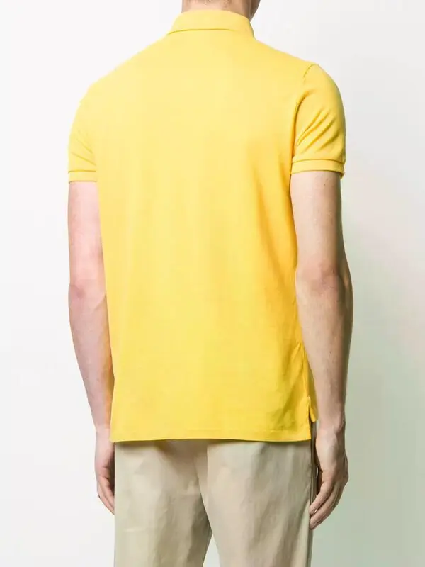 Polo Ralph Lauren Piqué Polo Shirt - Grey