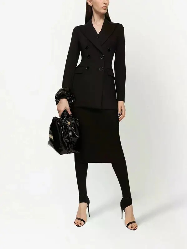 Dolce & Gabbana Full Milano Pencil Skirt